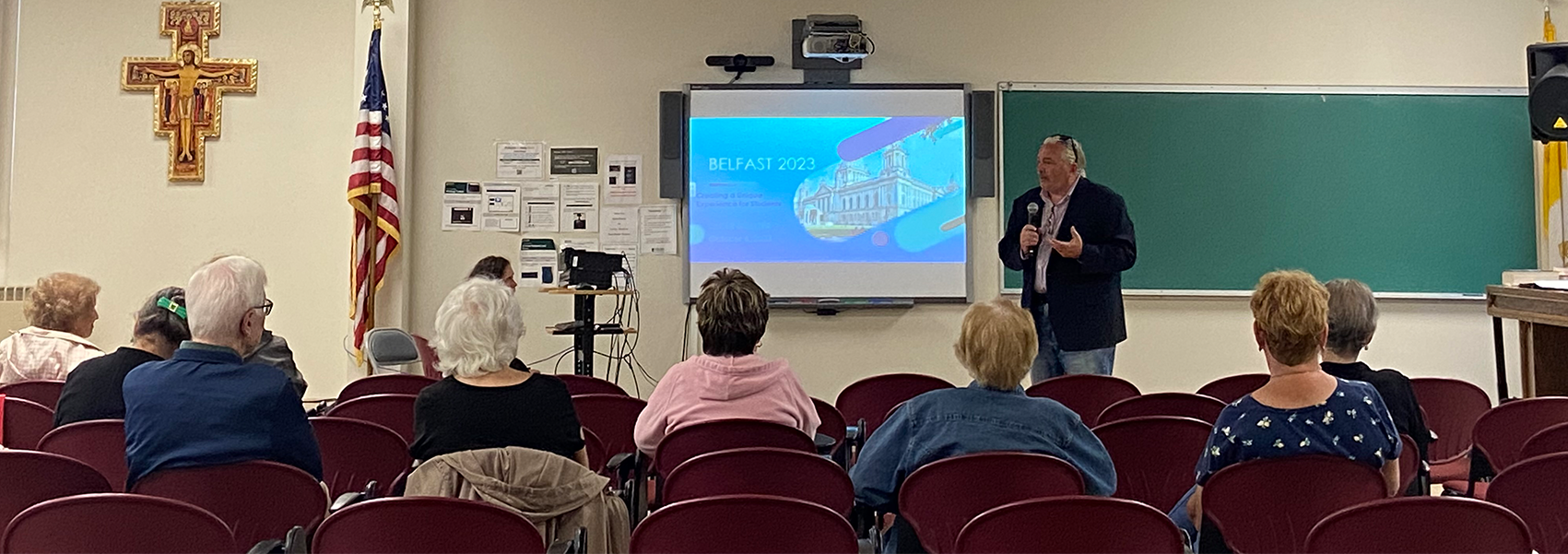 Dr. Anthony Scardino Addresses Fall Senior Citizens Group - Felician ...