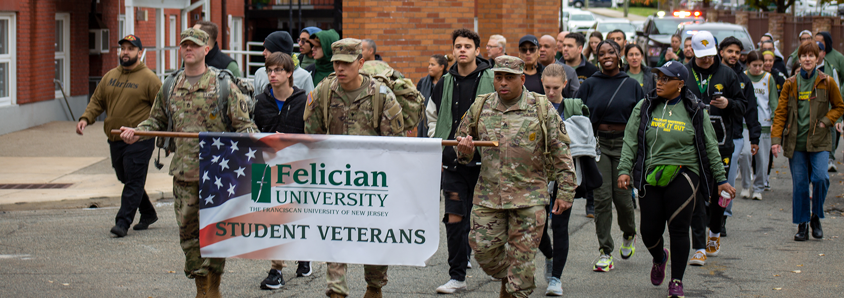 Honoring Veterans with Ruck March and Leo P. McGuire Veterans Success ...